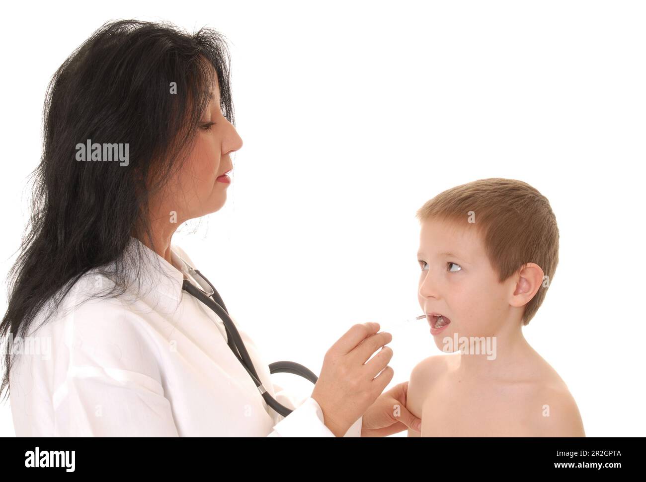 Lady doctor patient Cut Out Stock Images & Pictures - Alamy