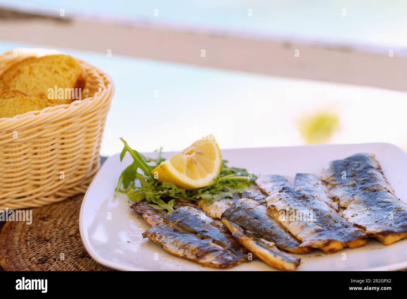 Greek tavern area hi-res stock photography and images - Alamy