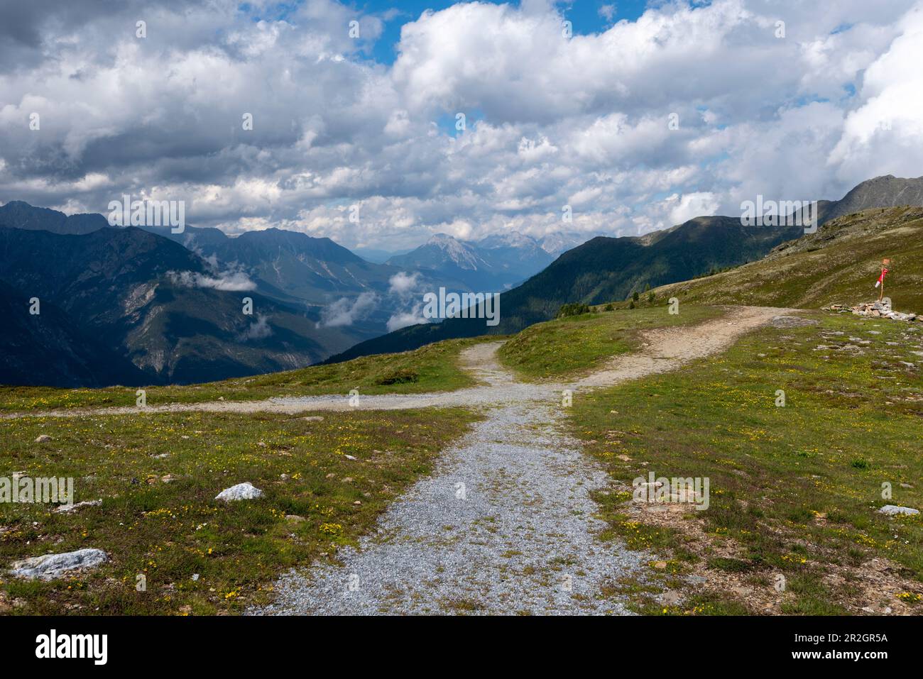 Long distance hiking trail e5 hi-res stock photography and images - Alamy