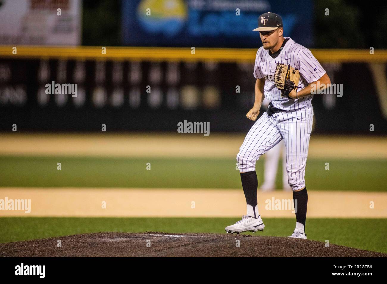 May 18, 2023: Wake Forest Demon Deacons pitcher Camden Minacci (14 ...