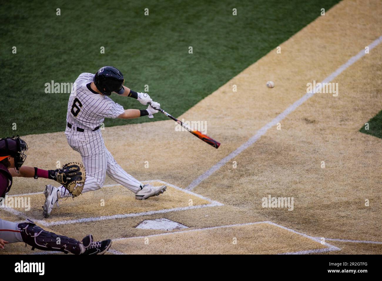 May 18, 2023: Wake Forest Demon Deacons infielder Justin Johnson (6 ...