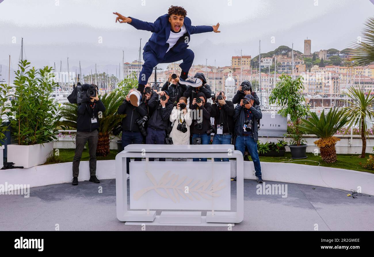 Ethann Isidore poses for photographers at the photo call for the film ...