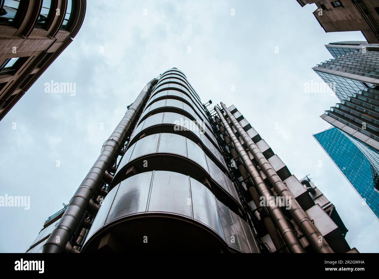 Lloyd's of London, built 1978-1986, Architect Richard Rogers, City of ...