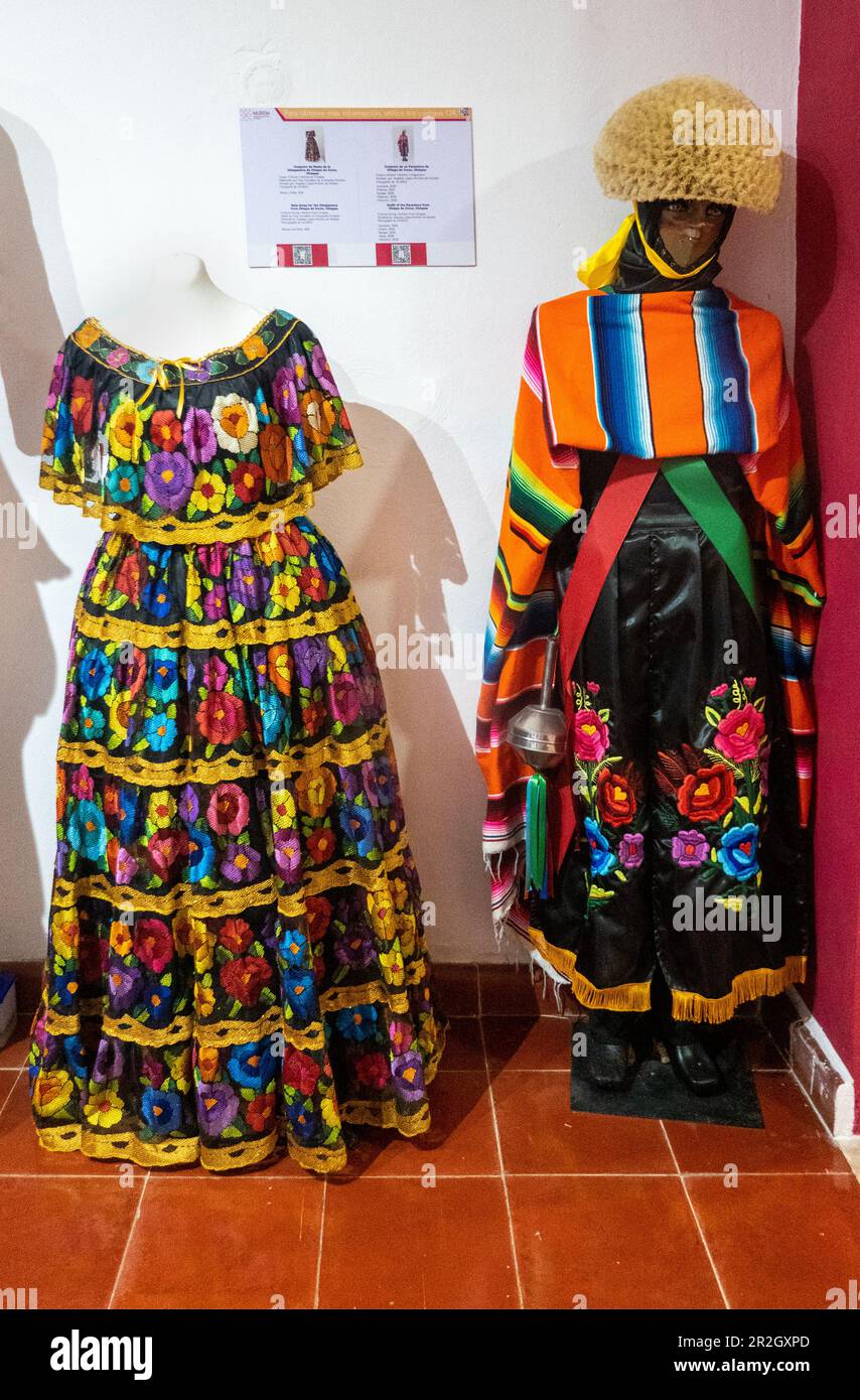 Mexican Ethnic Clothing Museum in Valladolid Yucatan Mexico Stock Photo ...