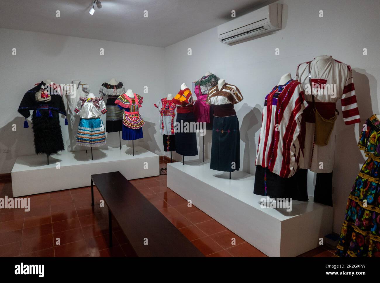 Mexican Ethnic Clothing Museum in Valladolid Yucatan Mexico Stock Photo ...