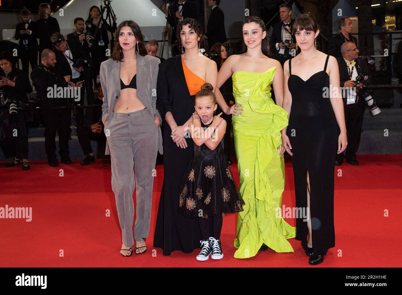 Cannes, France. 19th May, 2023. Skyler Peters, Charles Halford, Charlie ...