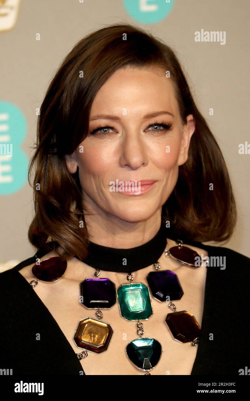 London, UK. 10th Feb, 2019. Cate Blanchett attends the EE British ...
