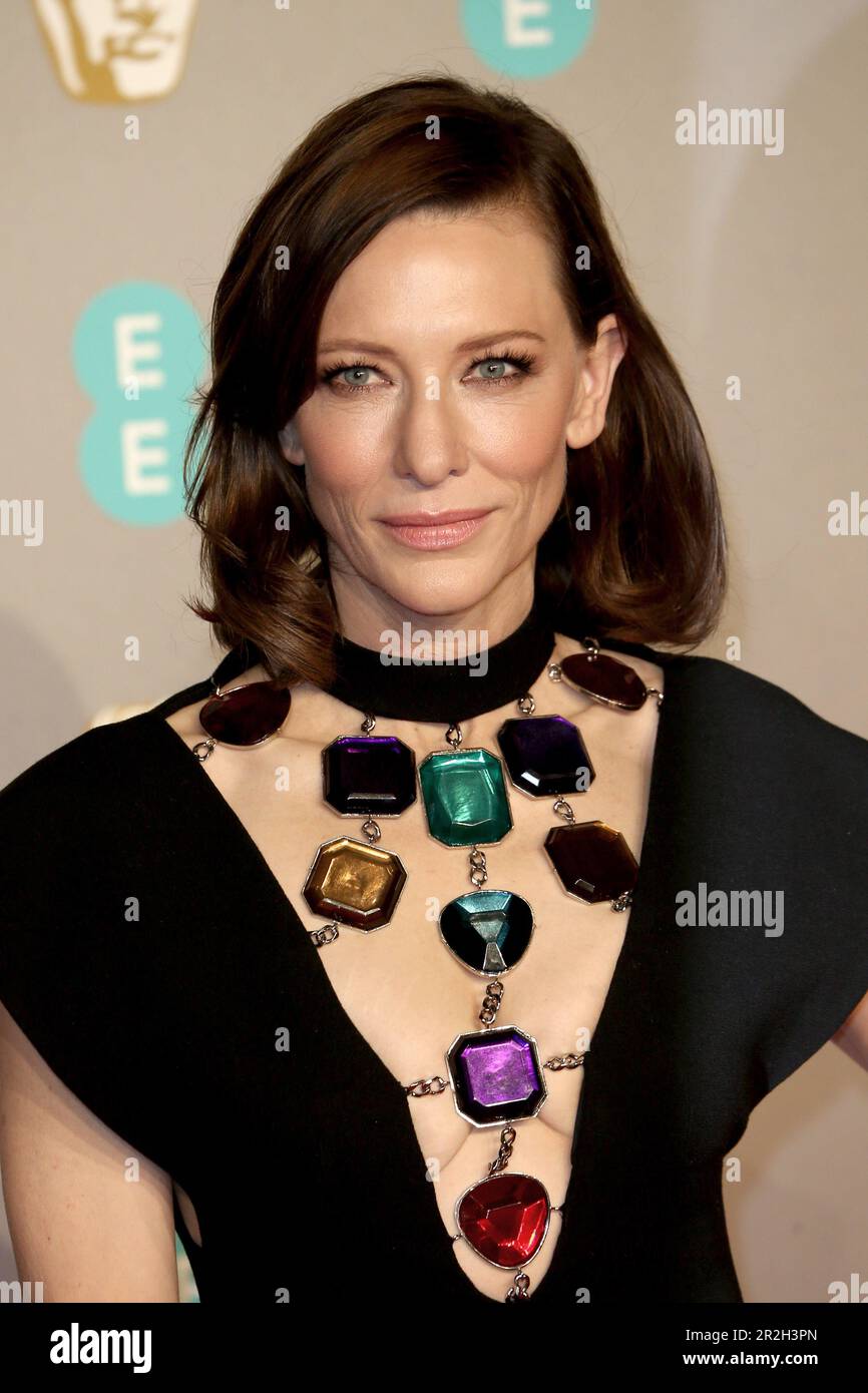 London, UK. 10th Feb, 2019. Cate Blanchett attends the EE British ...