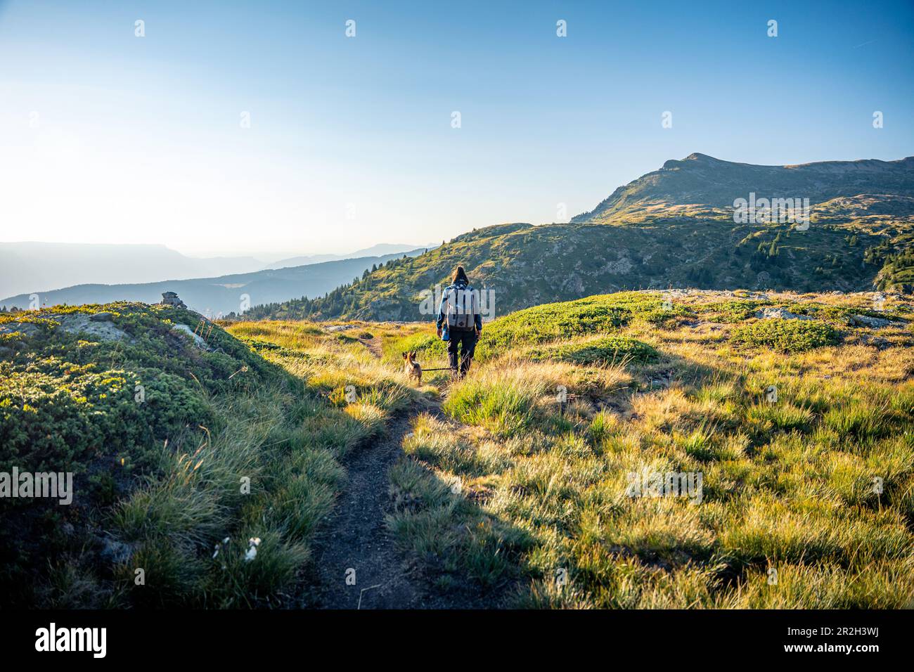 Impressions of a hike in summer between mountain lakes on the Plateau ...