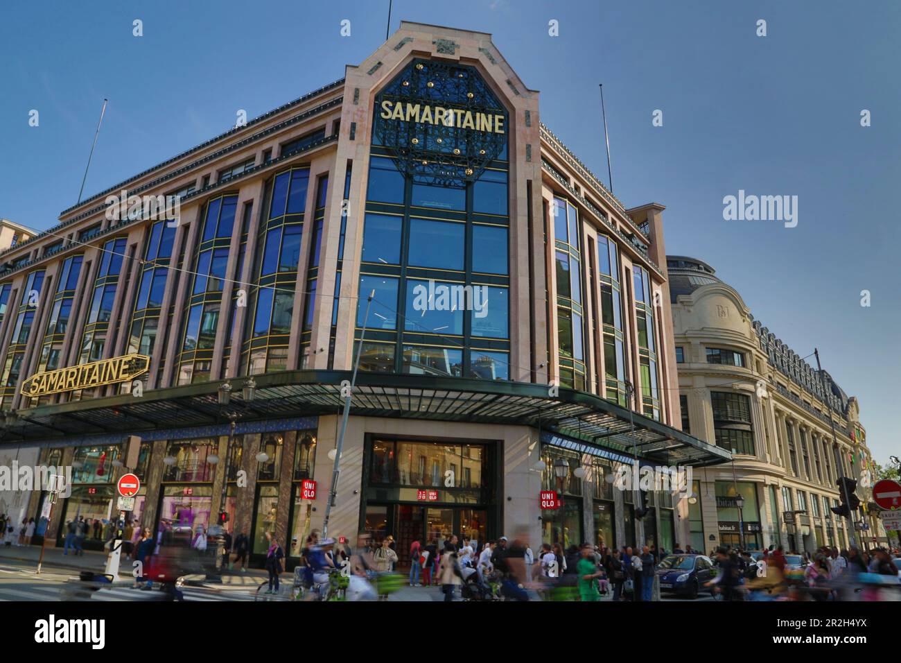 France Paris La Samaritaine Stock Photo - Alamy