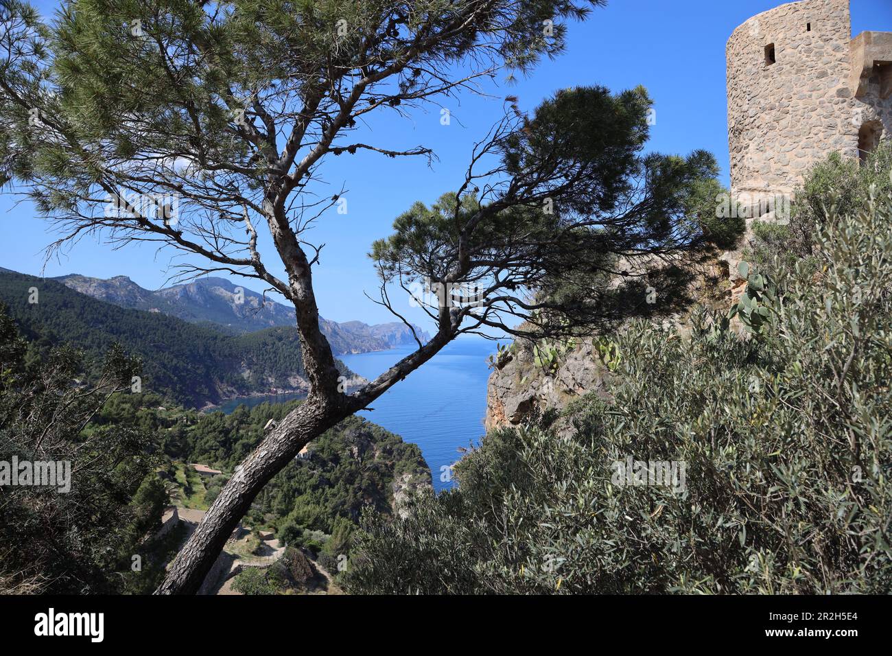 Mallorca verger tower hi-res stock photography and images - Alamy