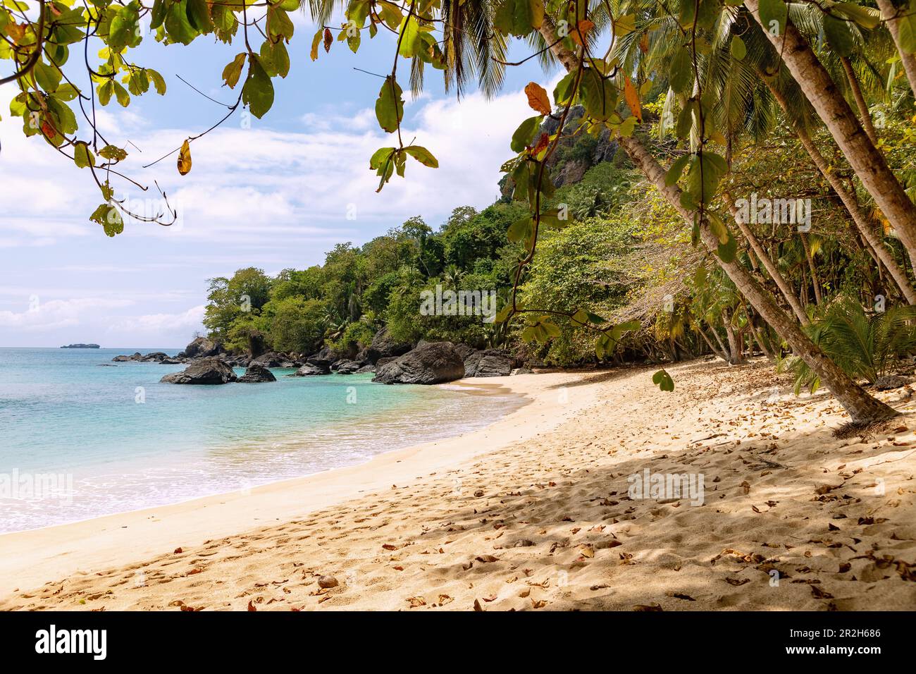 Banana beach principe hi-res stock photography and images - Alamy