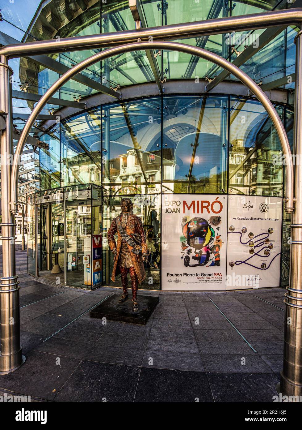 Portal to the Tourist Information and Pouhon Pierre-le-Grand, Spa ...