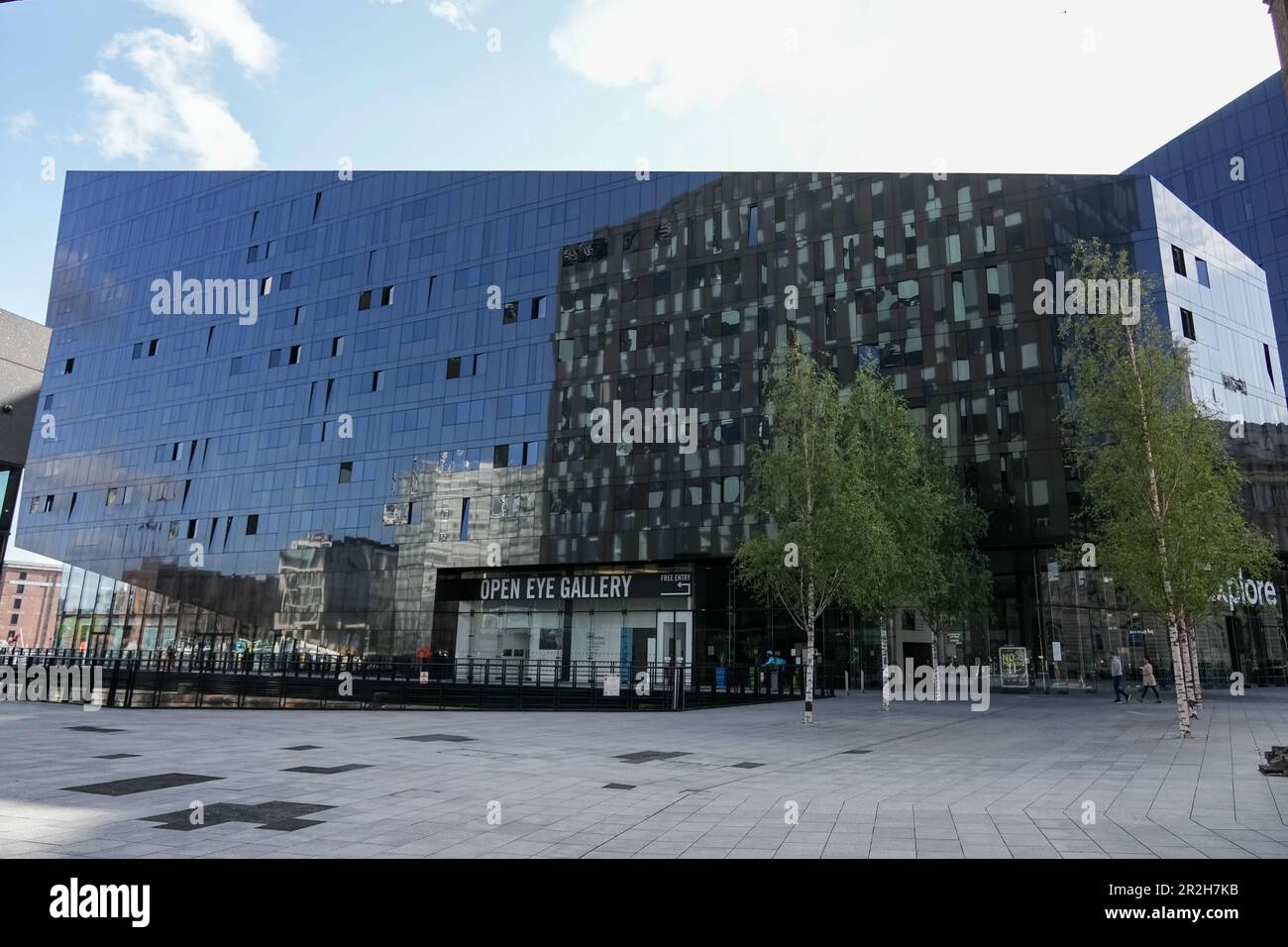 Open Eye Gallery Building, Mann Island. Liverpool. UK Stock Photo - Alamy