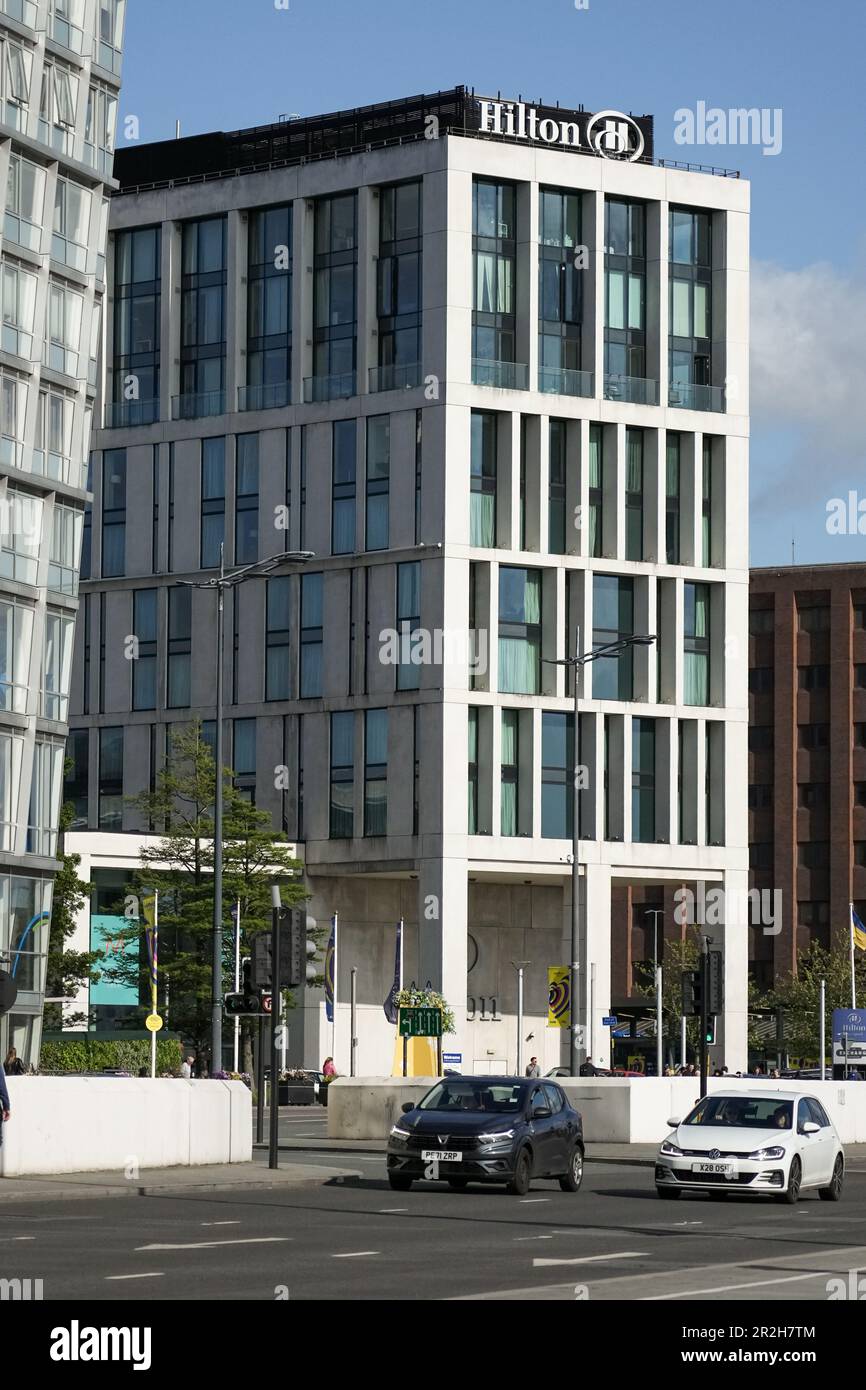 Hilton Hotel Liverpool One Stock Photo - Alamy