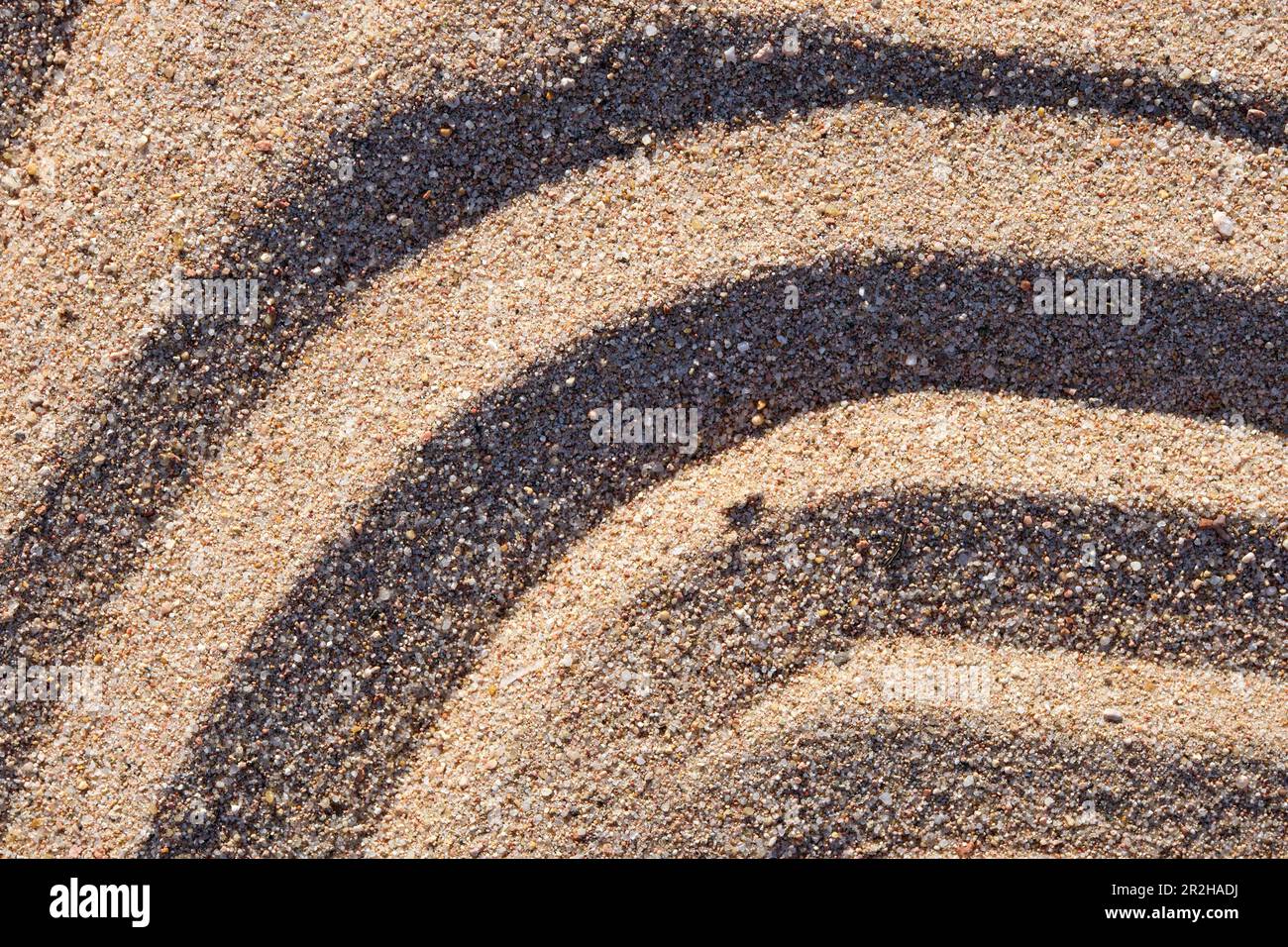 Wavy pattern of natural beach sand background for summer designs Stock ...