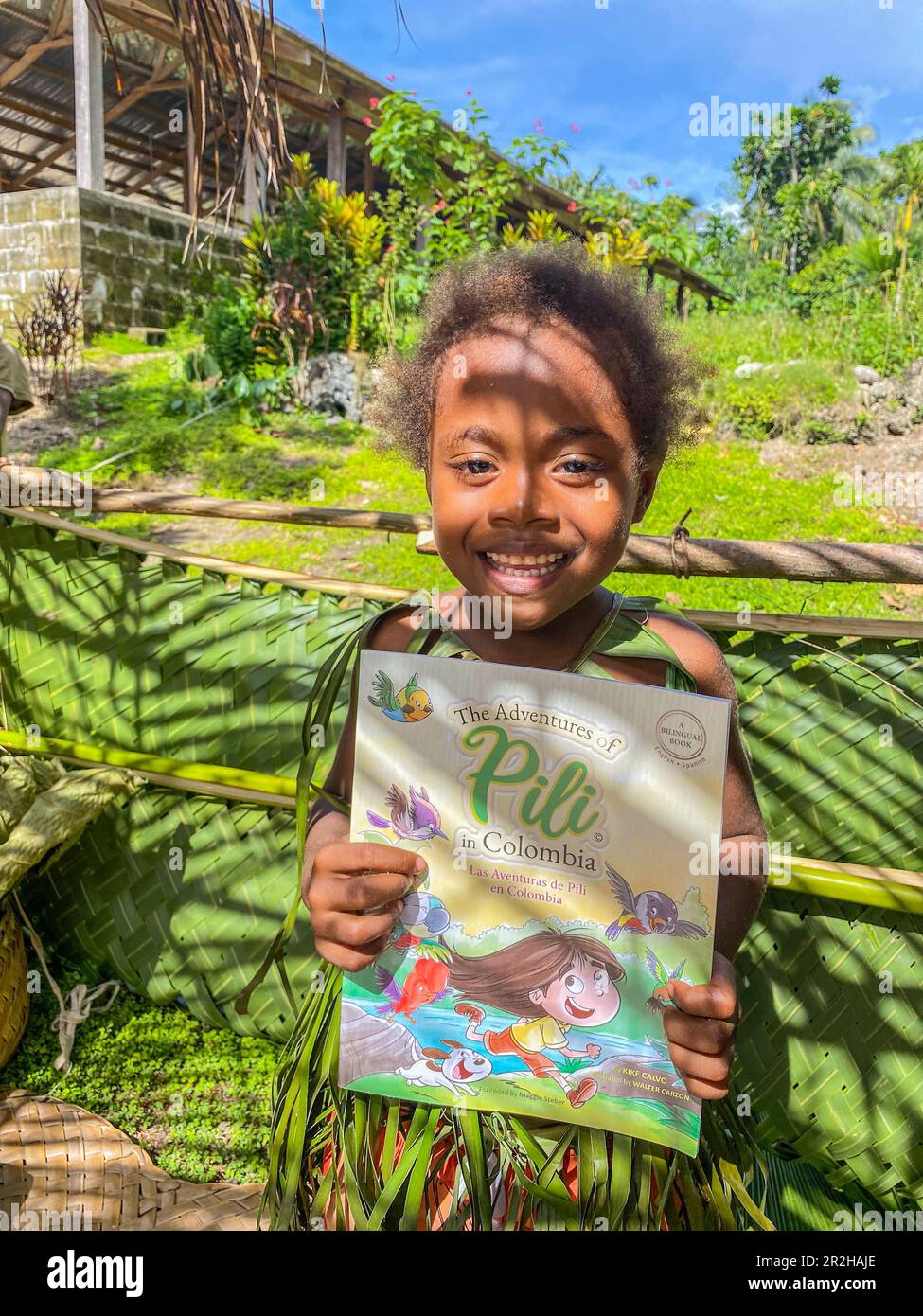 Bilingual children's book donations in Fenualoa Island in the Solomon ...