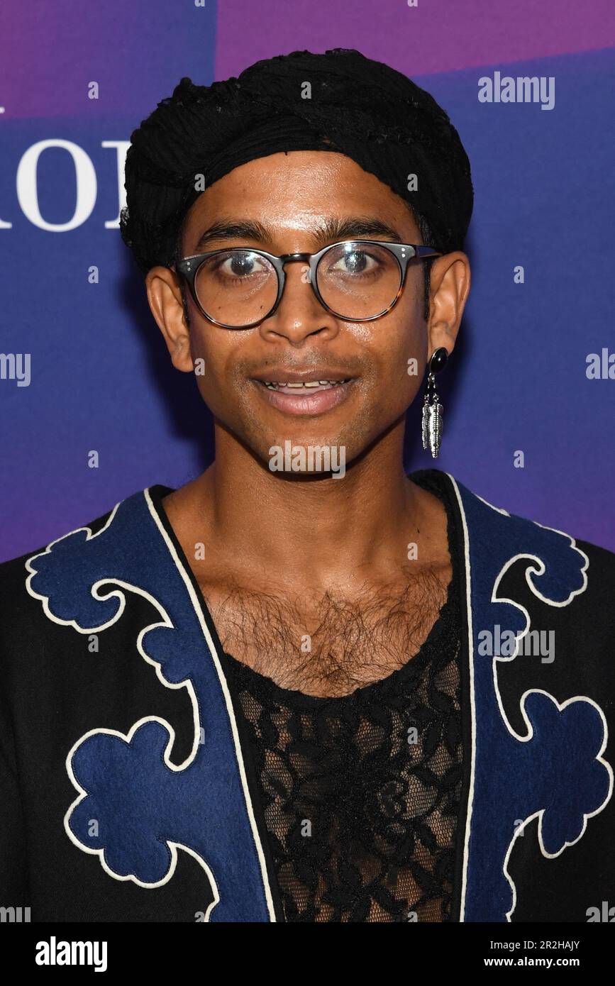 New York, USA. 19th May, 2023. Hiran Abeysekera walking the red carpet ...