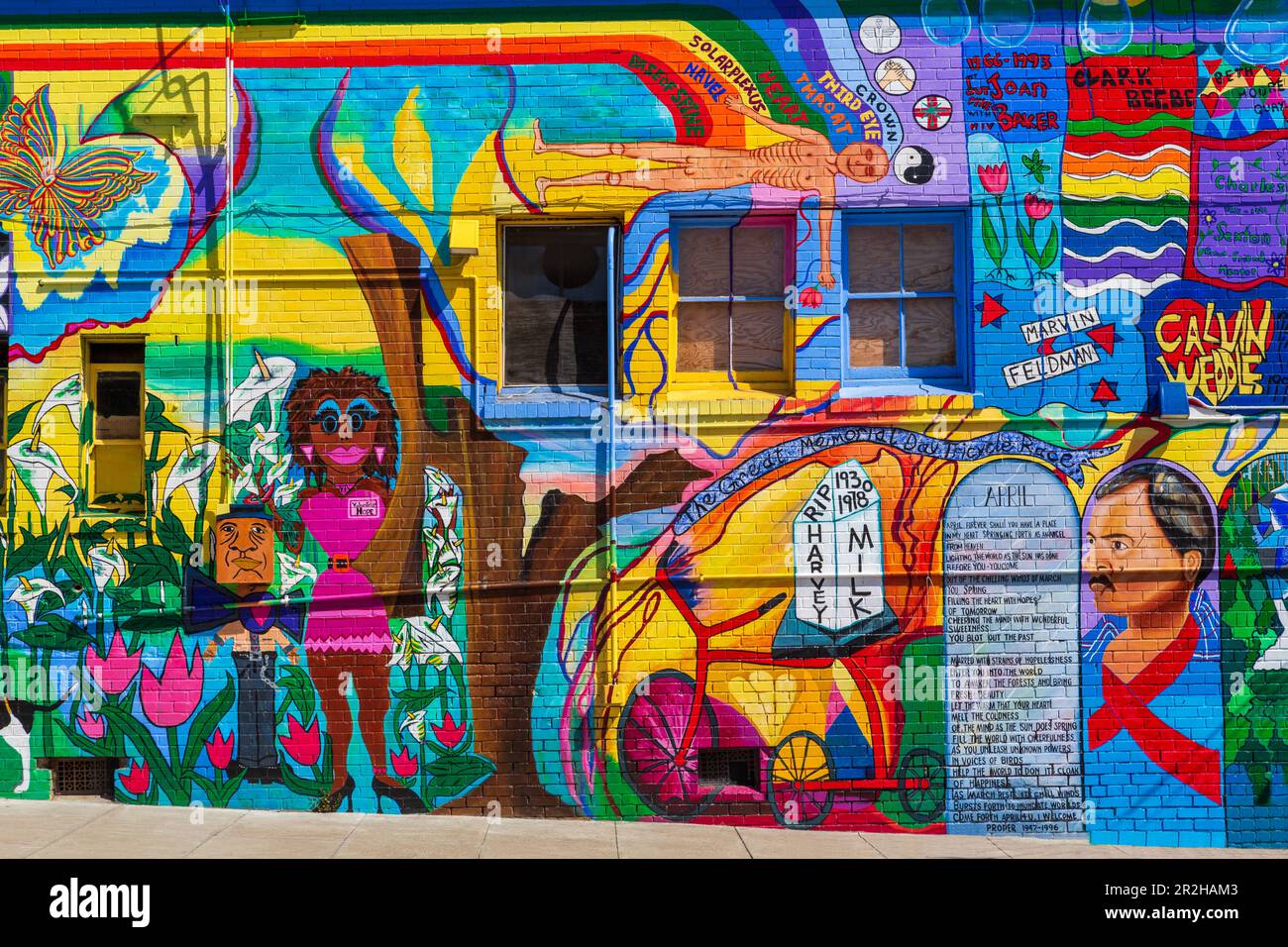 Harvey Milk Memorial, Castro District, San Francisco, California, USA ...