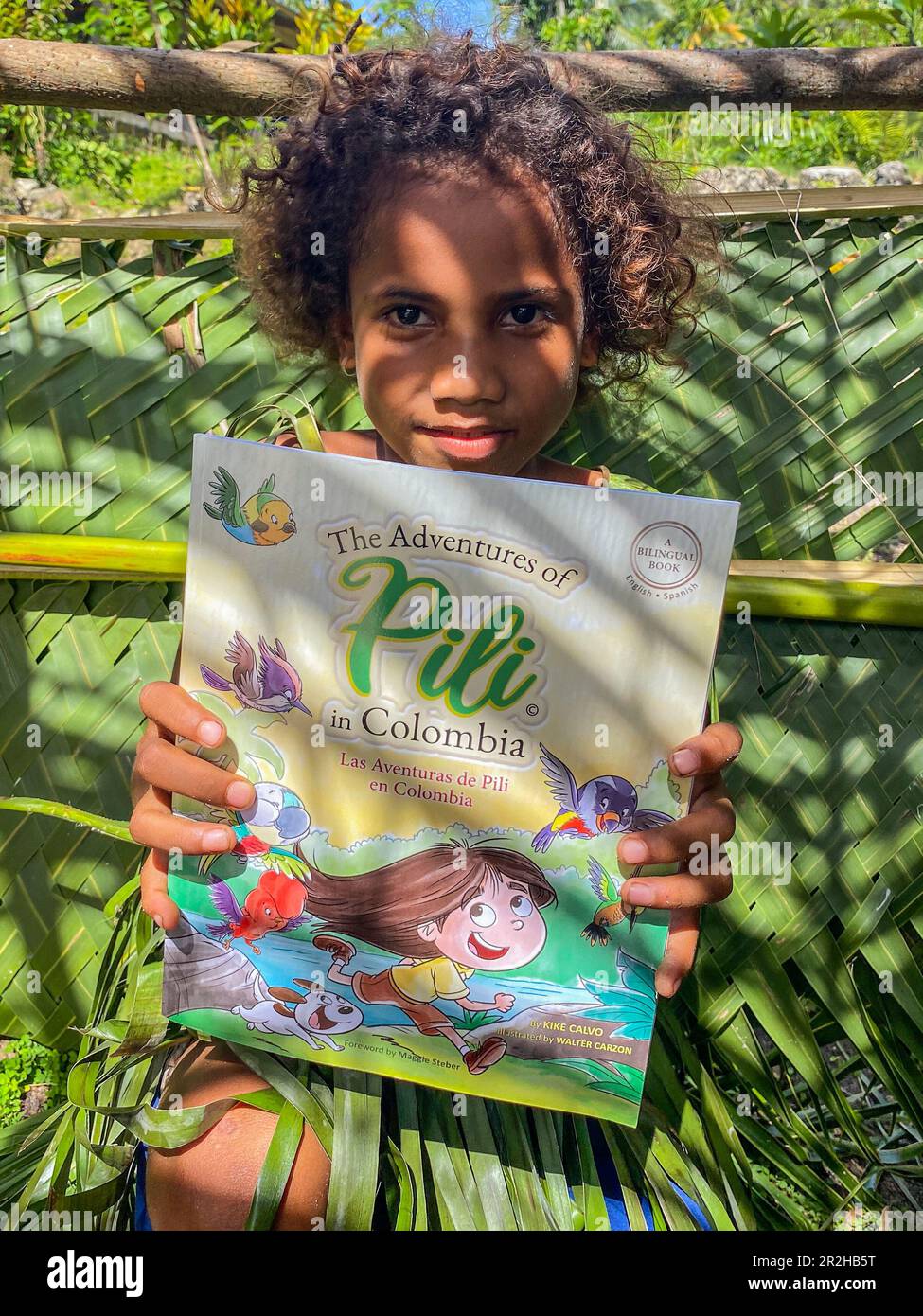 Bilingual children's book donations in Fenualoa Island in the Solomon ...