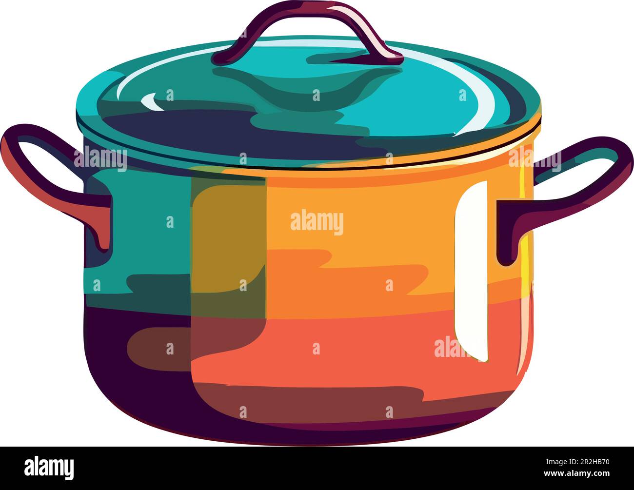 Steam over cooking Stock Vector Images - Alamy