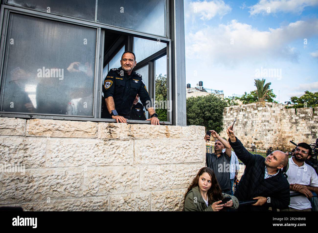 Jerusalem, Israel. 18th May, 2023. Israeli chief of police Yakov ...