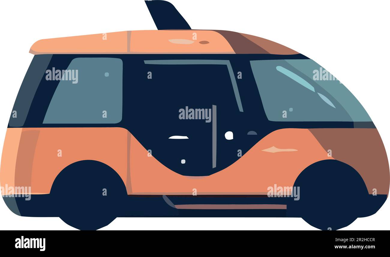 Modern mini van for transportation isolated Stock Vector Image & Art ...