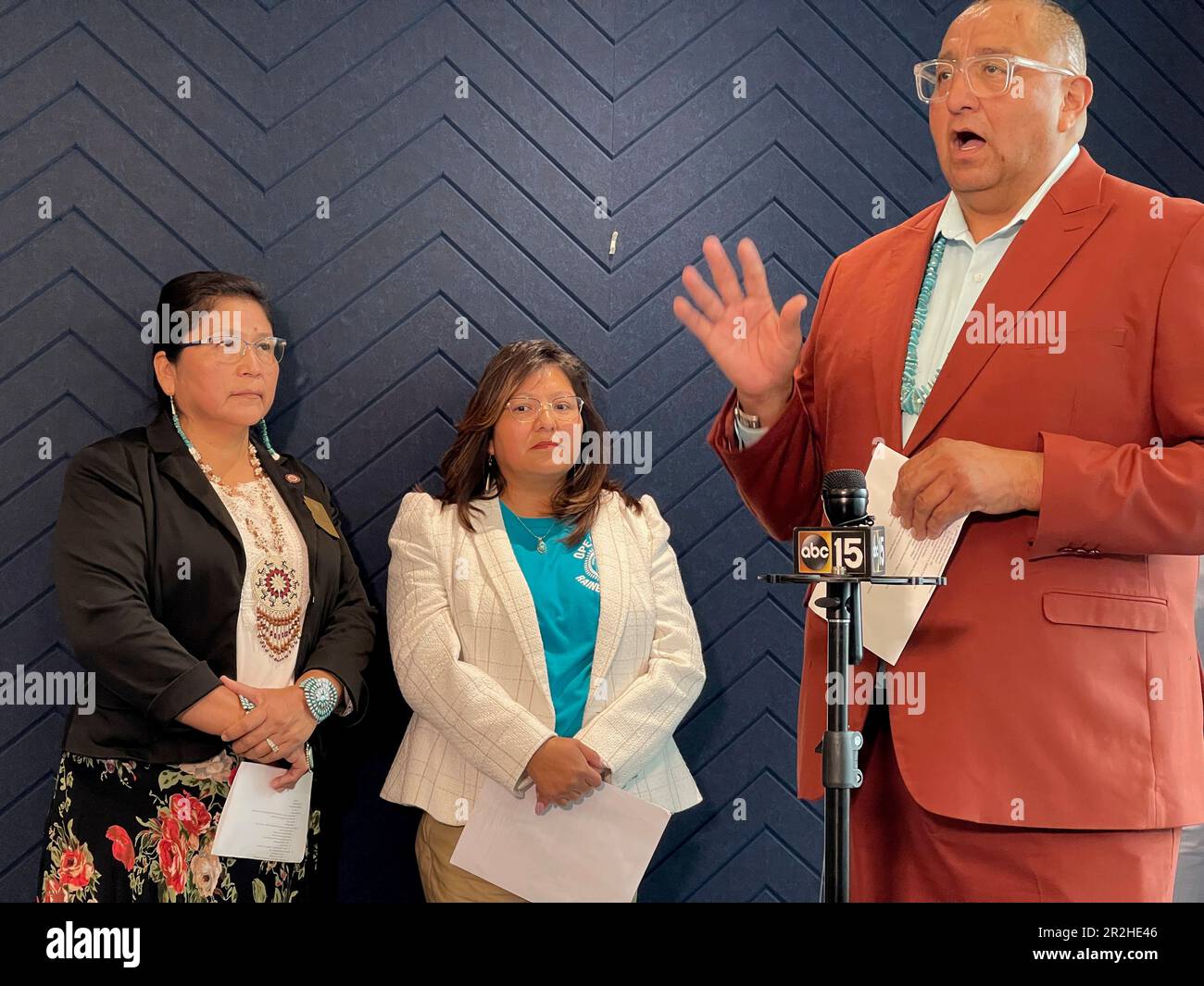 Thomas Cody, executive director of the Navajo Nation Division of Social ...