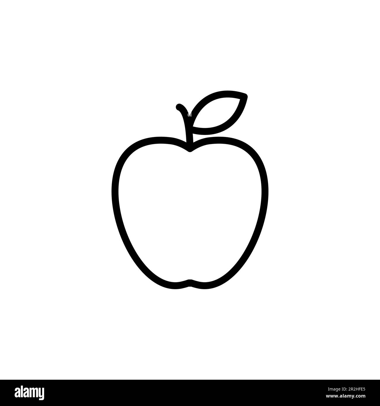 Apple icon vector. Apple vector icon. apple symbols for your web design ...