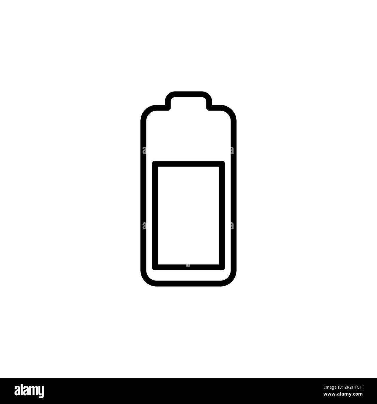 Battery vector icon. battery charge level. battery Charging icon Stock ...