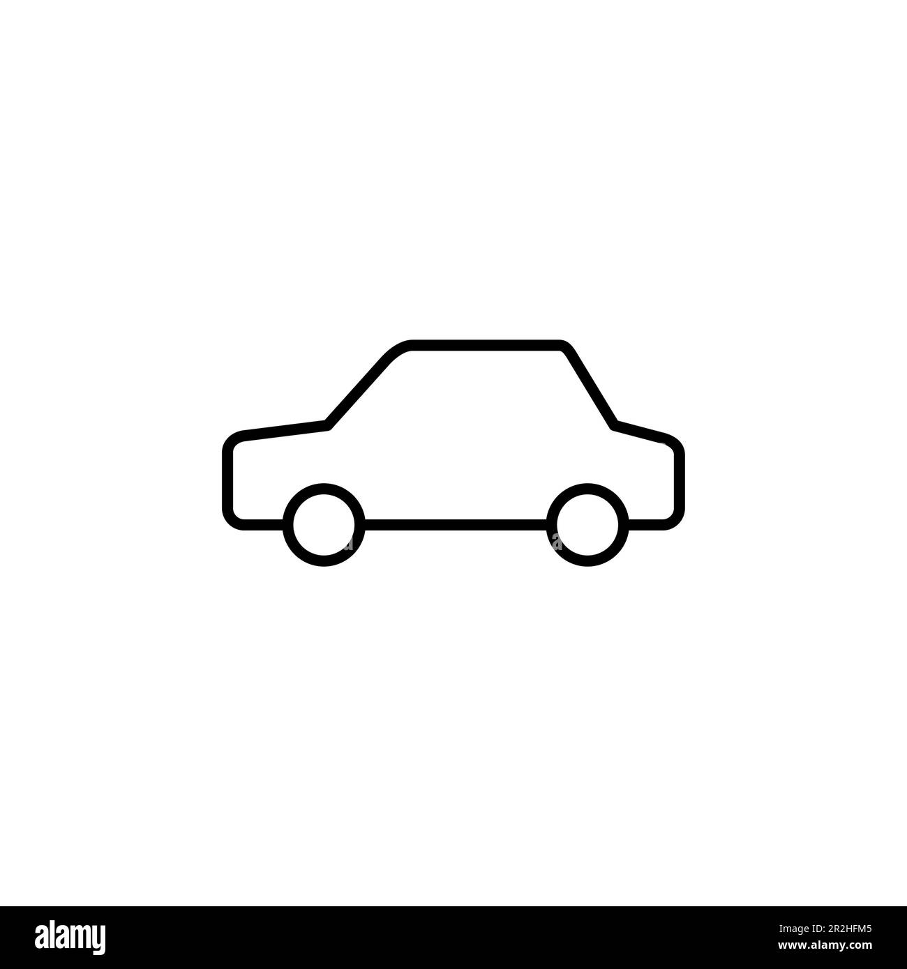 Car icon vector. car vector icon. small sedan Stock Vector Image & Art ...