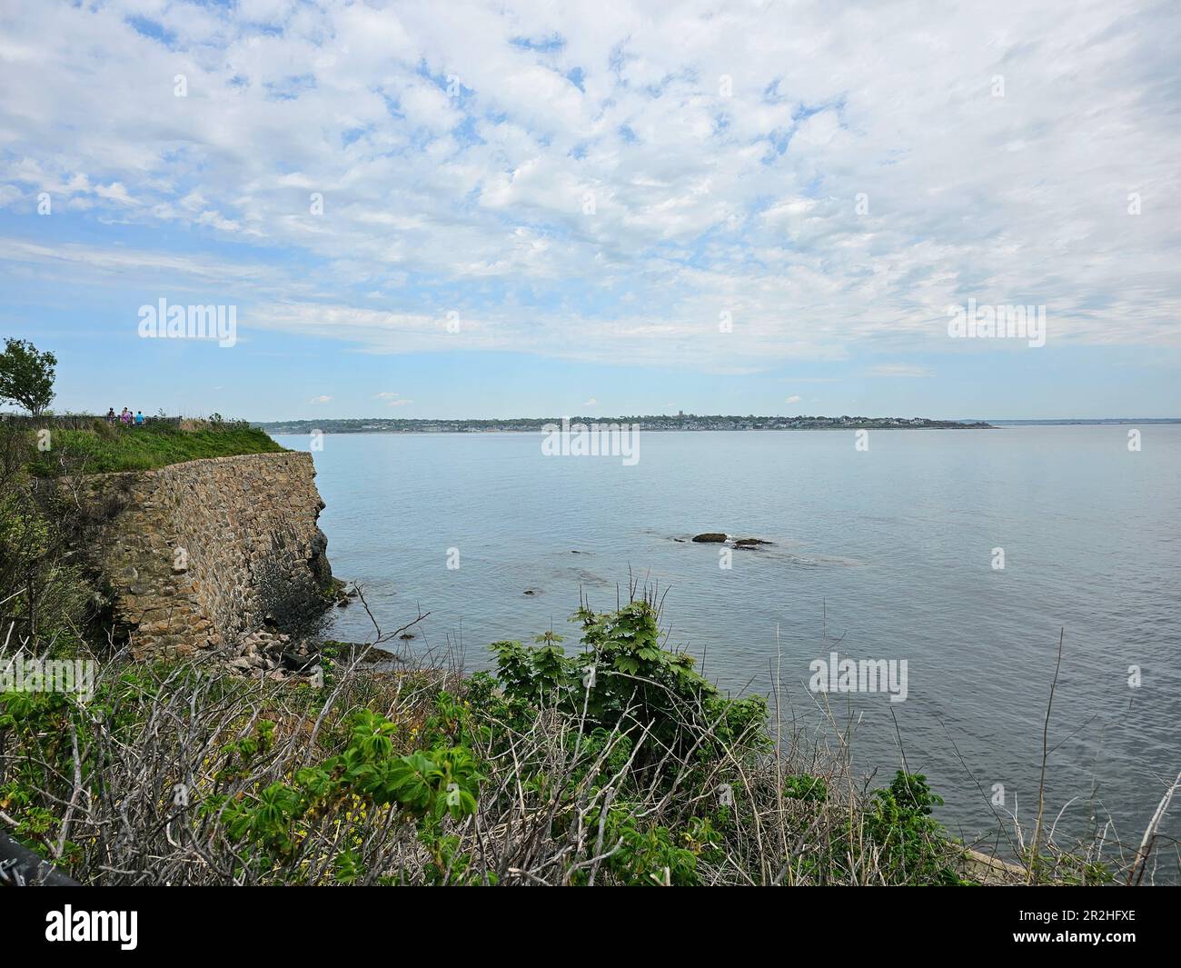 The Cliffwalk in Newport, Rhode Island offers a breathtaking coastal ...