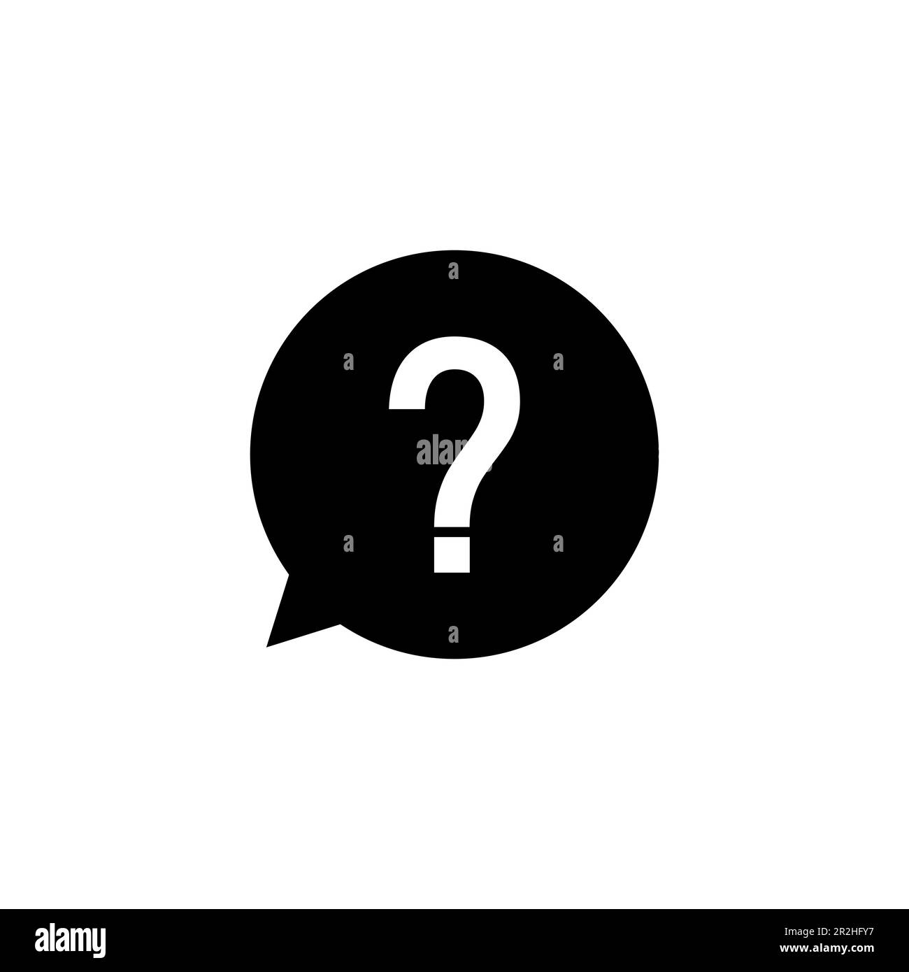 Question icon vector. question mark icon vector Stock Vector Image & Art - Alamy