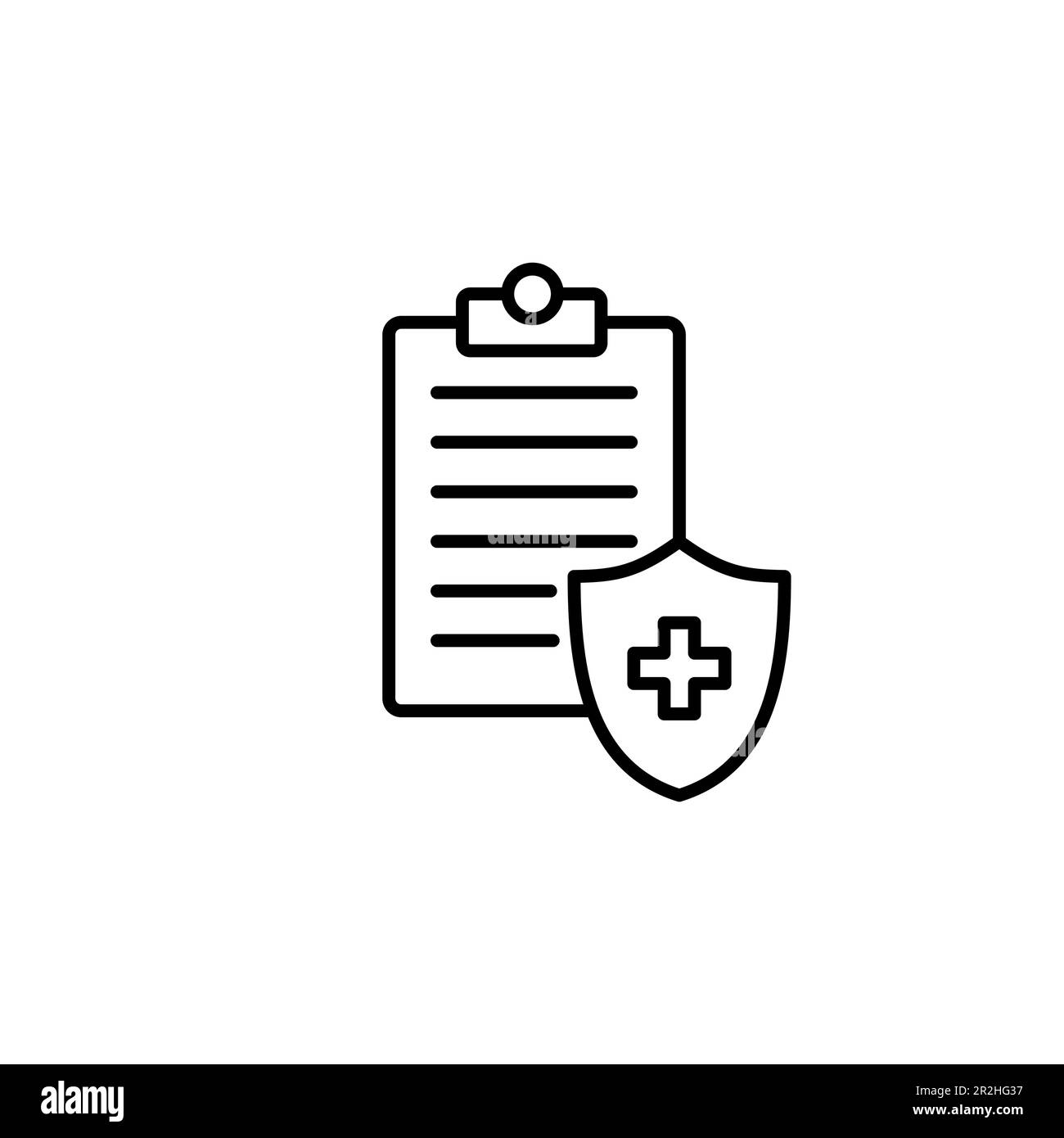 Medical insurance icon vector. health insurance icon Stock Vector Image ...