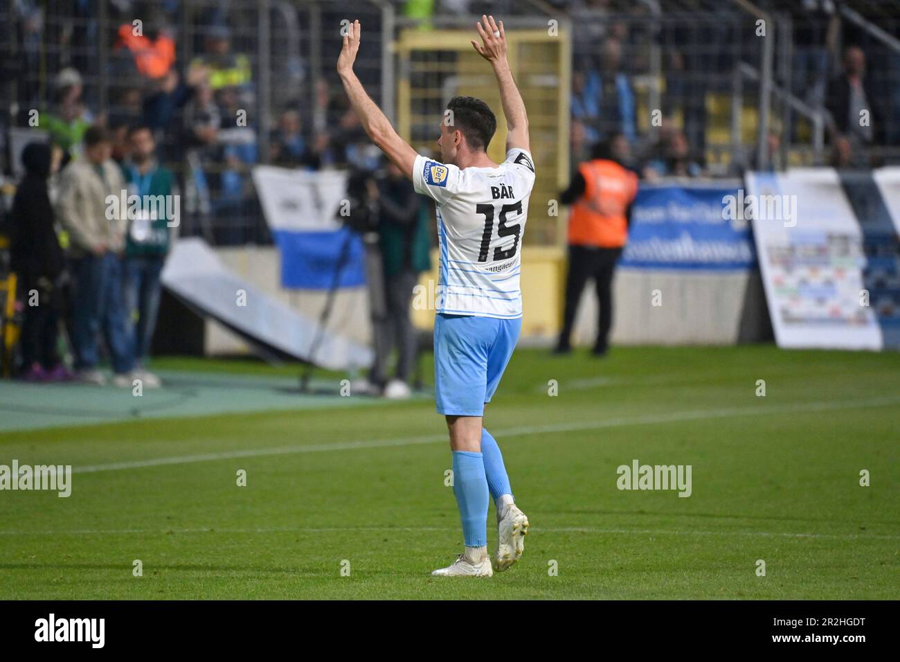 Farewell to Marcel BAER (Munich 1860). Action, single action, single ...