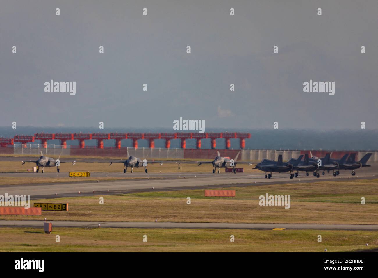 U.S. Marine Corps F-35B Lightning II aircraft with Marine Fighter ...
