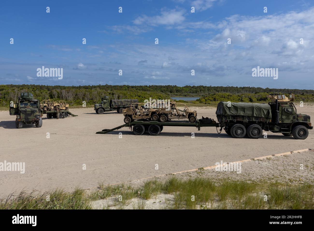 U.S. Marines with Combat Logistics Battalion 8, Combat Logistics ...