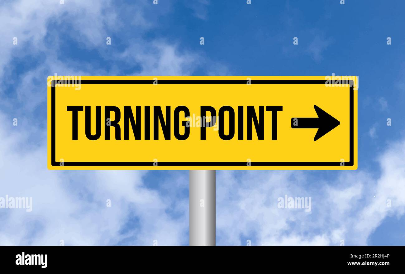 Turning point on blue hi-res stock photography and images - Alamy