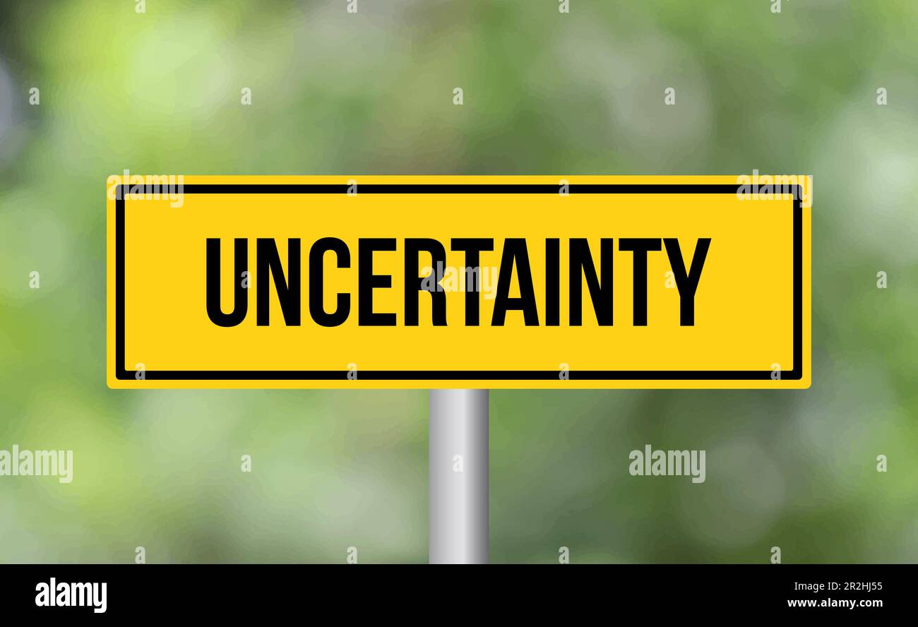 Uncertainty road sign hi-res stock photography and images - Alamy