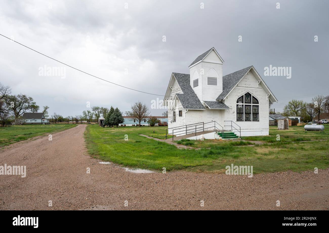 Oregon trail chapel hi-res stock photography and images - Alamy