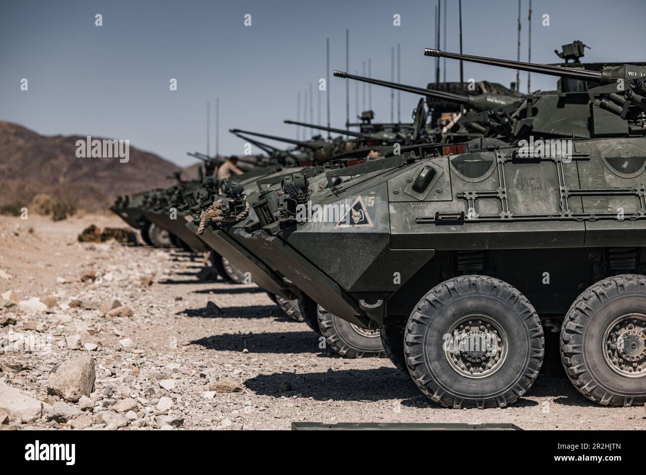 U.S. Marines with 2nd Light Armored Reconnaissance Battalion, 2nd ...