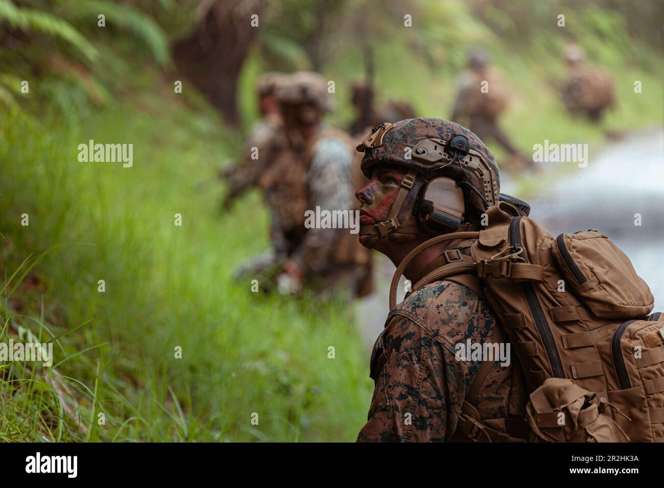 U.S. Marine Lance Cpl. William Jones, an infantry Marine with Battalion ...