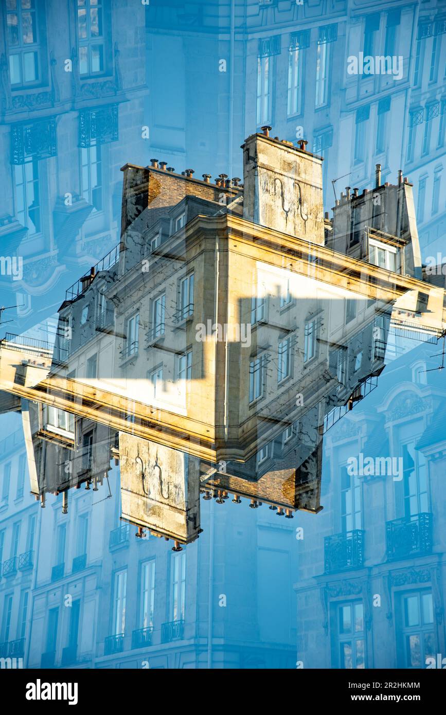 Typical Parisian chimneys Stock Photo - Alamy