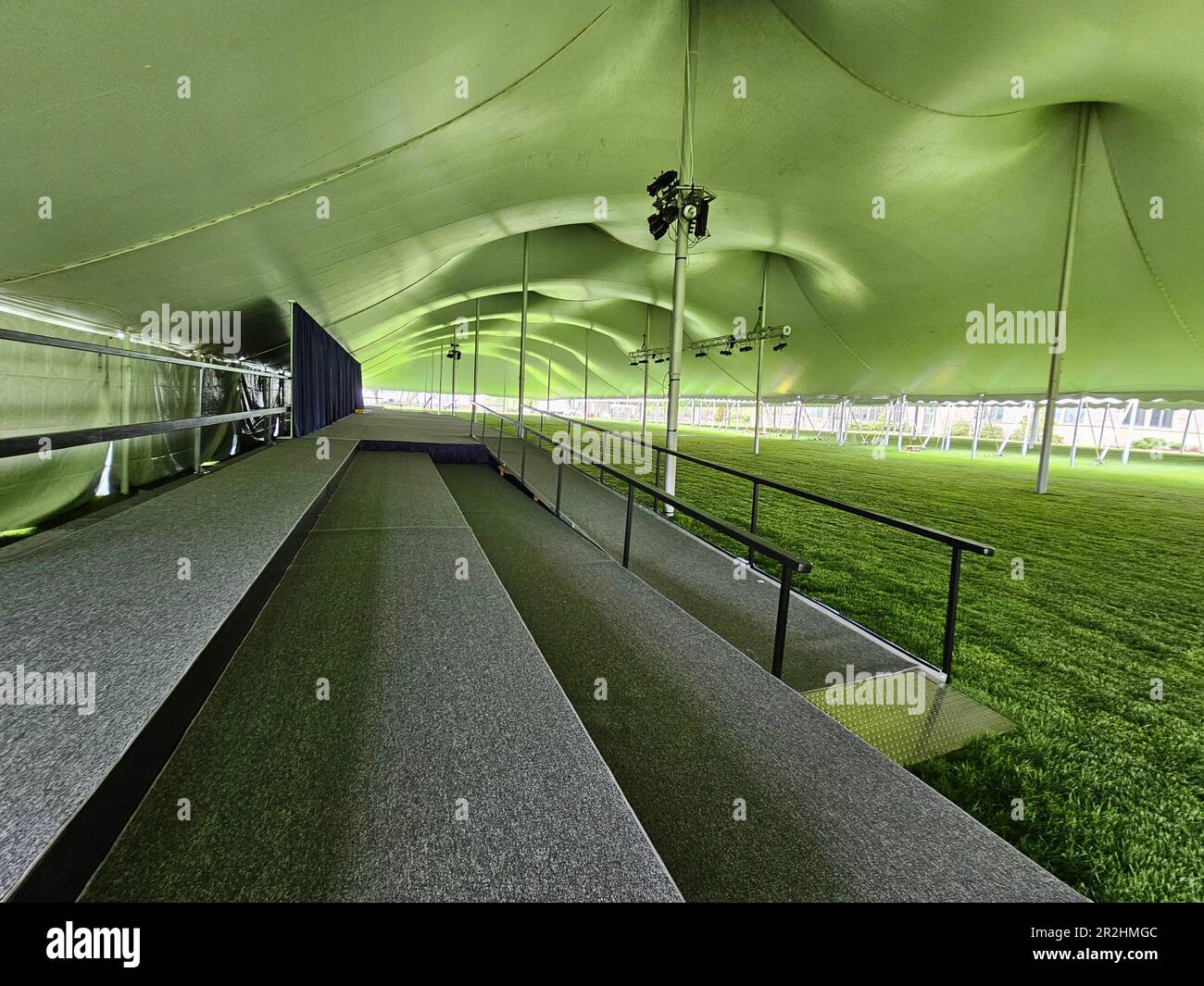 Very large tent for events and parties Stock Photo - Alamy