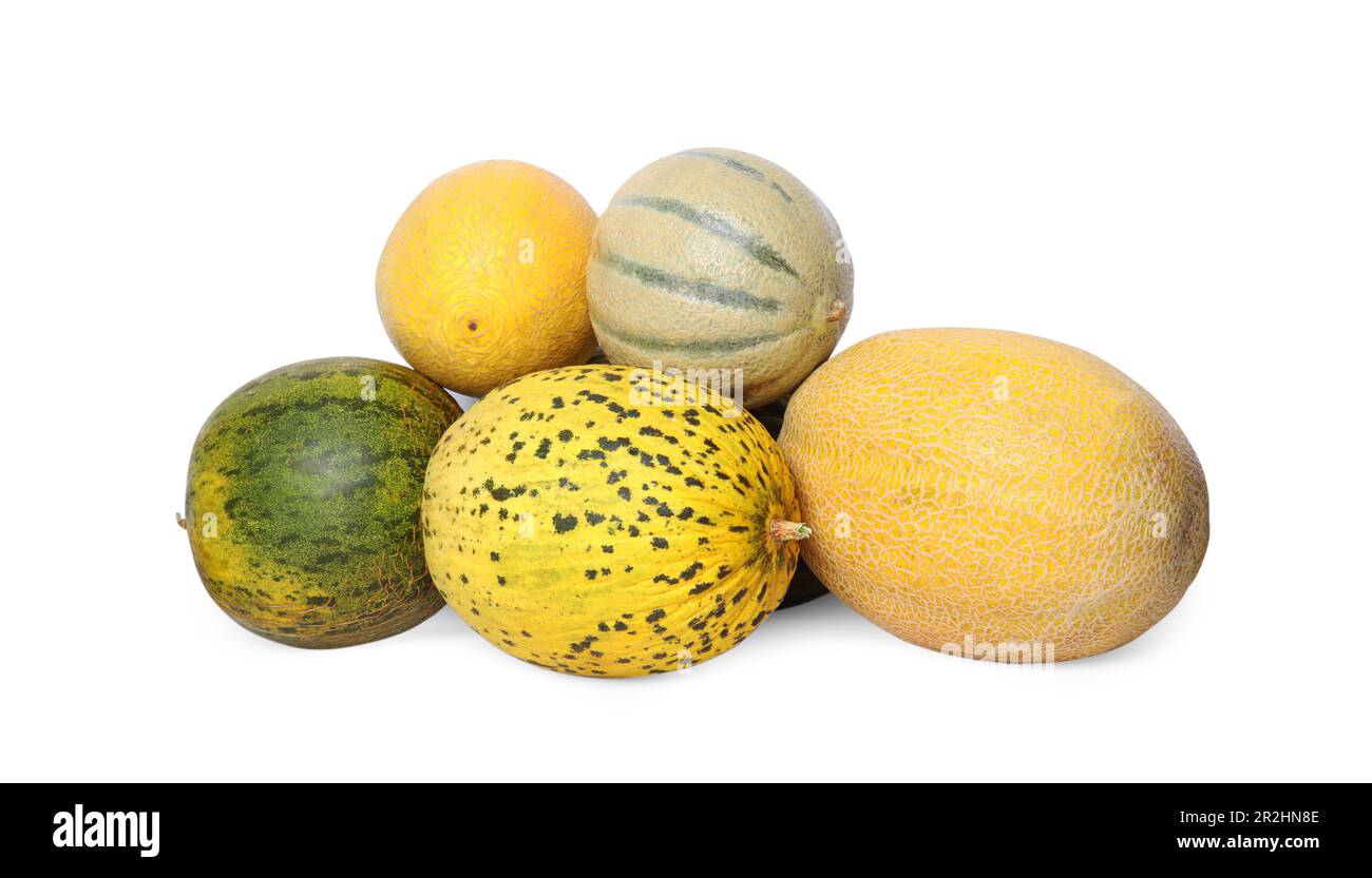 Vibrant yellow musk melon hi-res stock photography and images - Alamy