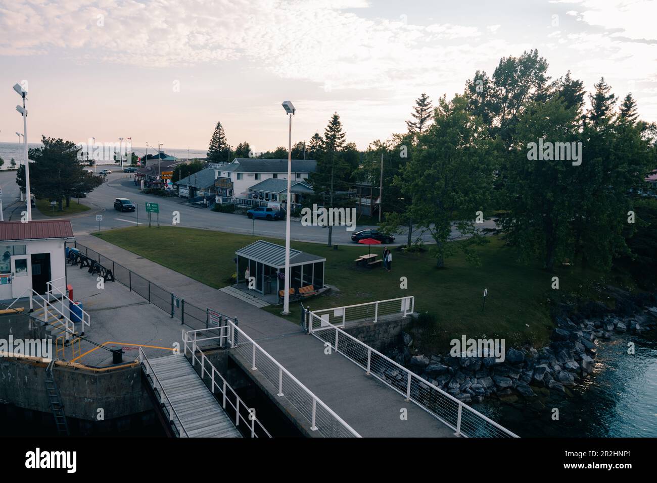 South Baymouth, On, Canada-July 2022 -Chi-Cheemaun ferry arriving in ...