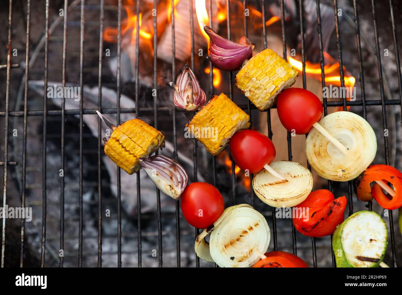 Grill top view hi-res stock photography and images - Alamy