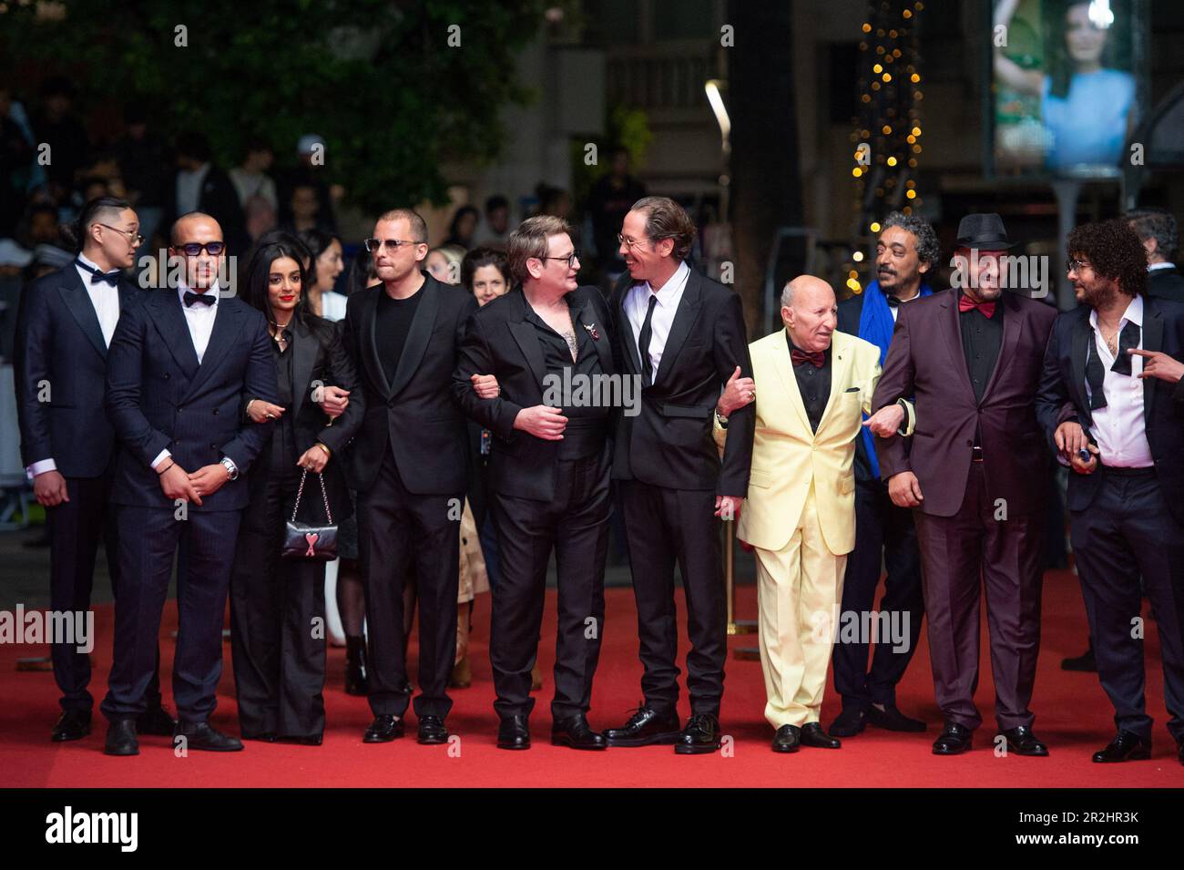 Cannes, France. 19th May, 2023. Reda Kateb, Benoit Magimel, Elias ...