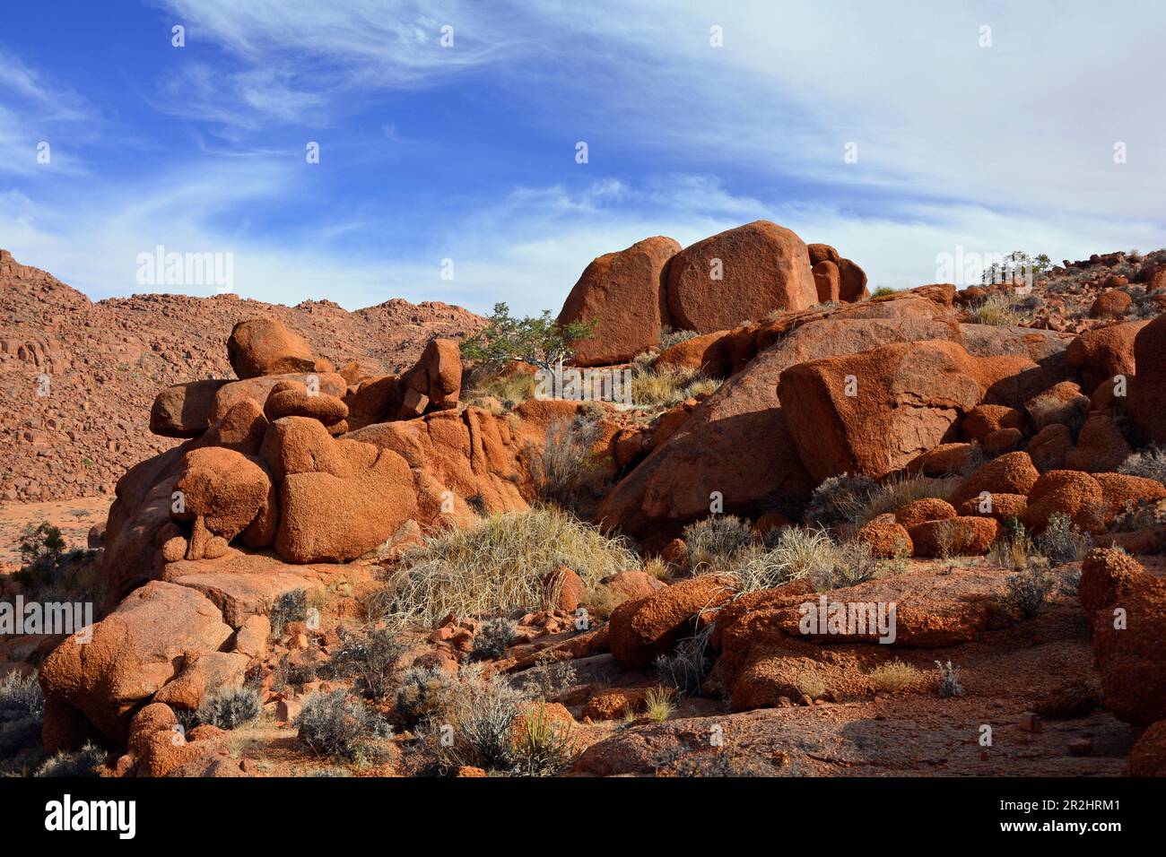 Namibia; Karas region; Southern Namibia; Namib Desert; Tiras Mountains ...
