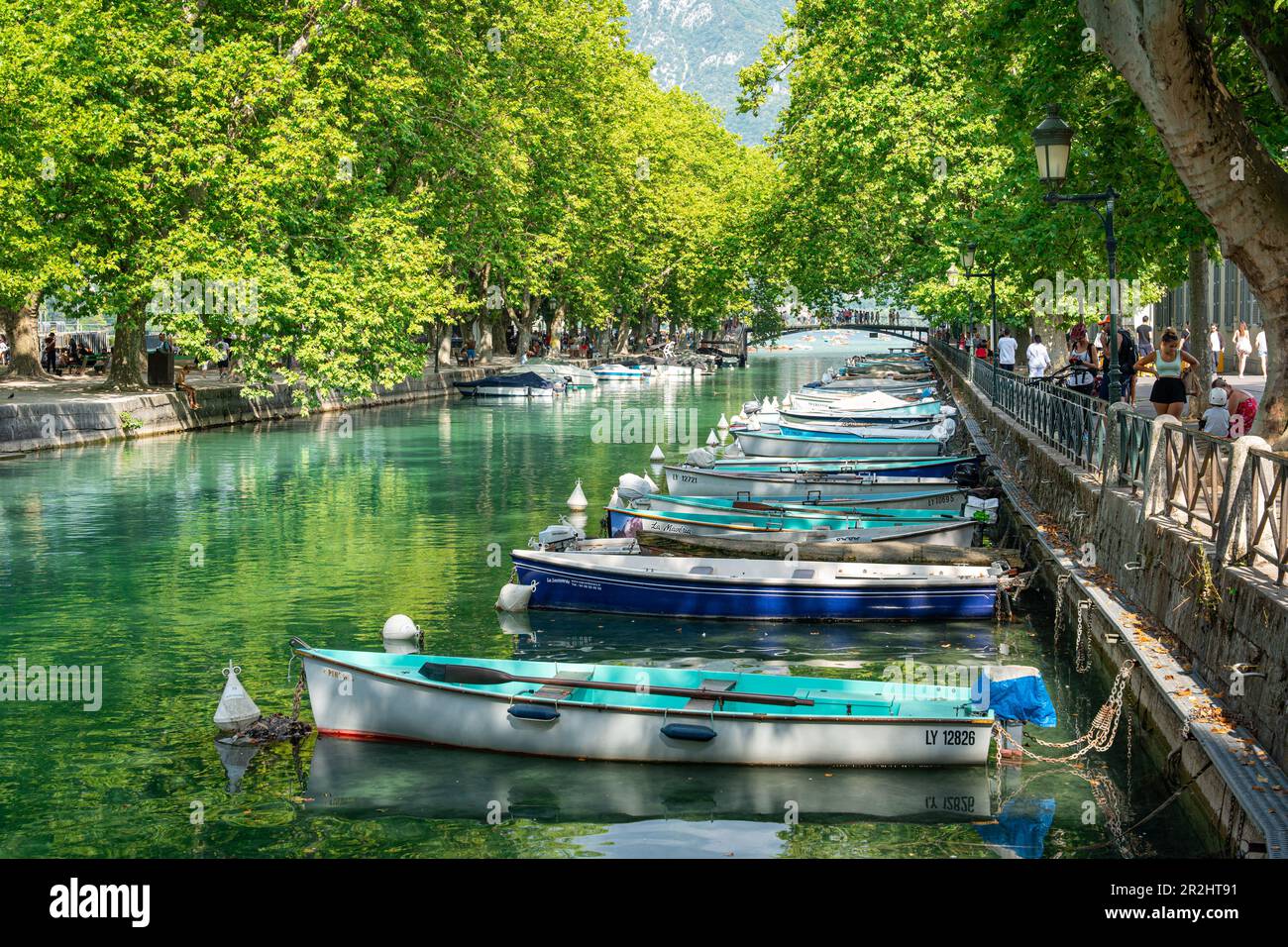 Canal du Vassé with direct access to Lac d'Annecy, Annecy, Haute-Savoie ...